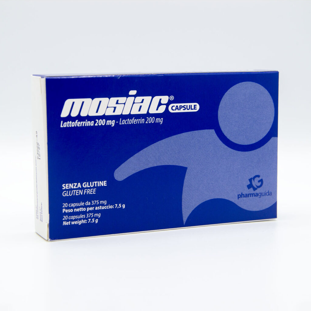 Mosiac capsule - Lattoferrina 20 capsule da 200 mg - Pharmaguida