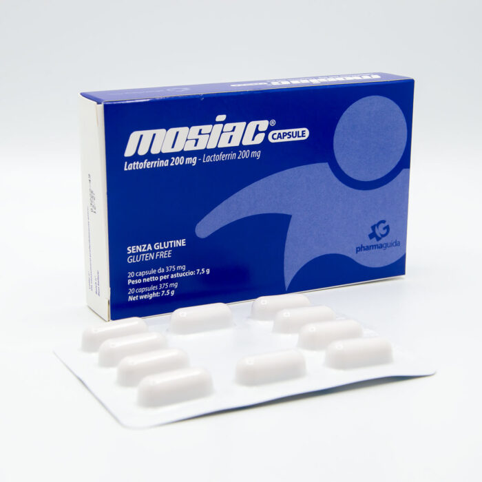 Mosiac Plus - lattoferrina con Valpalf - capsule - Pharmaguida