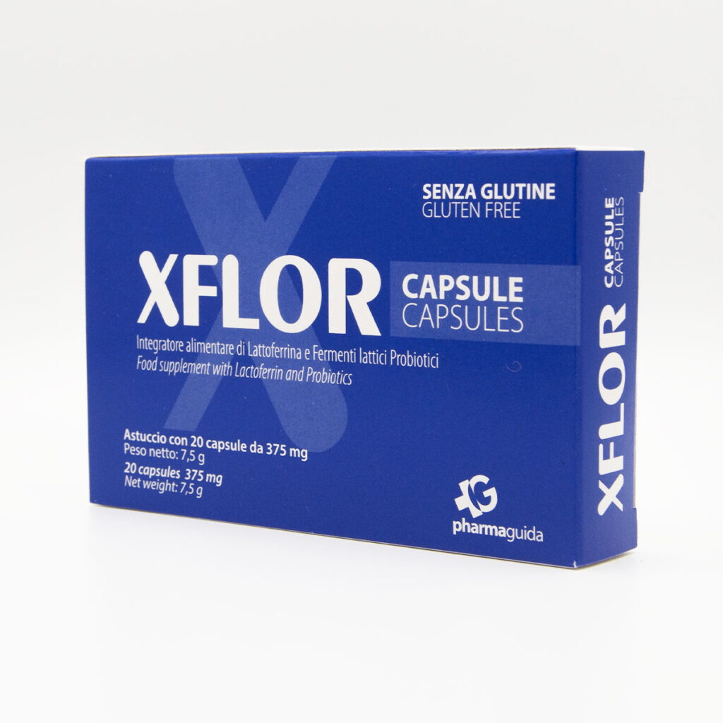 XFLOR Capsule - lattoferrina e fermenti lattici - Pharmaguida